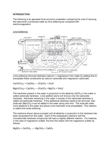 Electrocoagulation VS Chemical Coagulation – EC vs Lime Softening ...